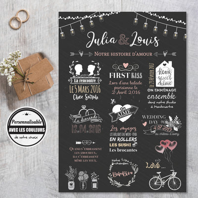 Livre d’or mariage : 60 messages + 20 questions | Omade